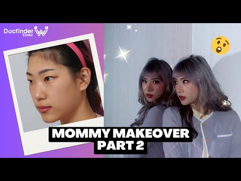Teen mom got MOMMY FACIAL MAKEOVER in Korea Part 2 - YouTube