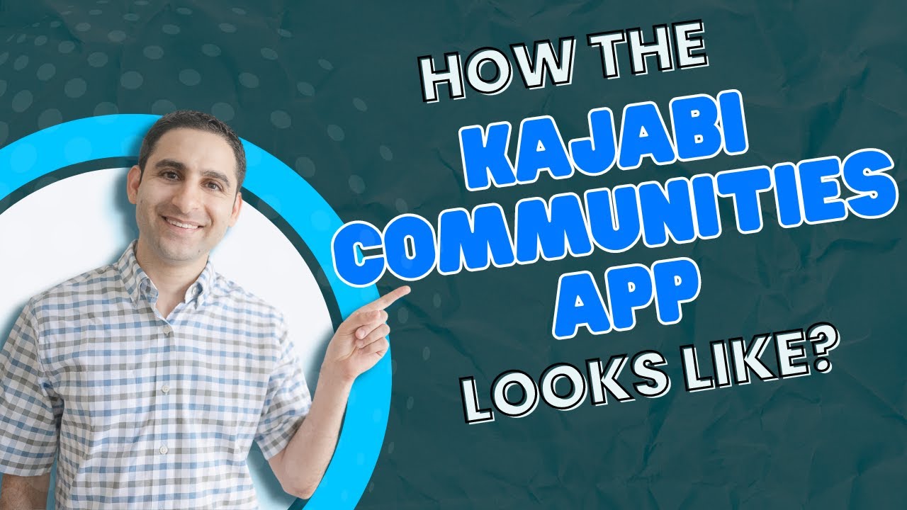 How Kajabi Communities app looks like - YouTube