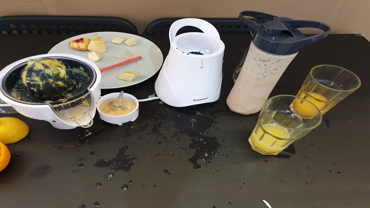 Silvercrest Smoothie Maker AND Juicer SSMZ 300 B2 Testing - YouTube