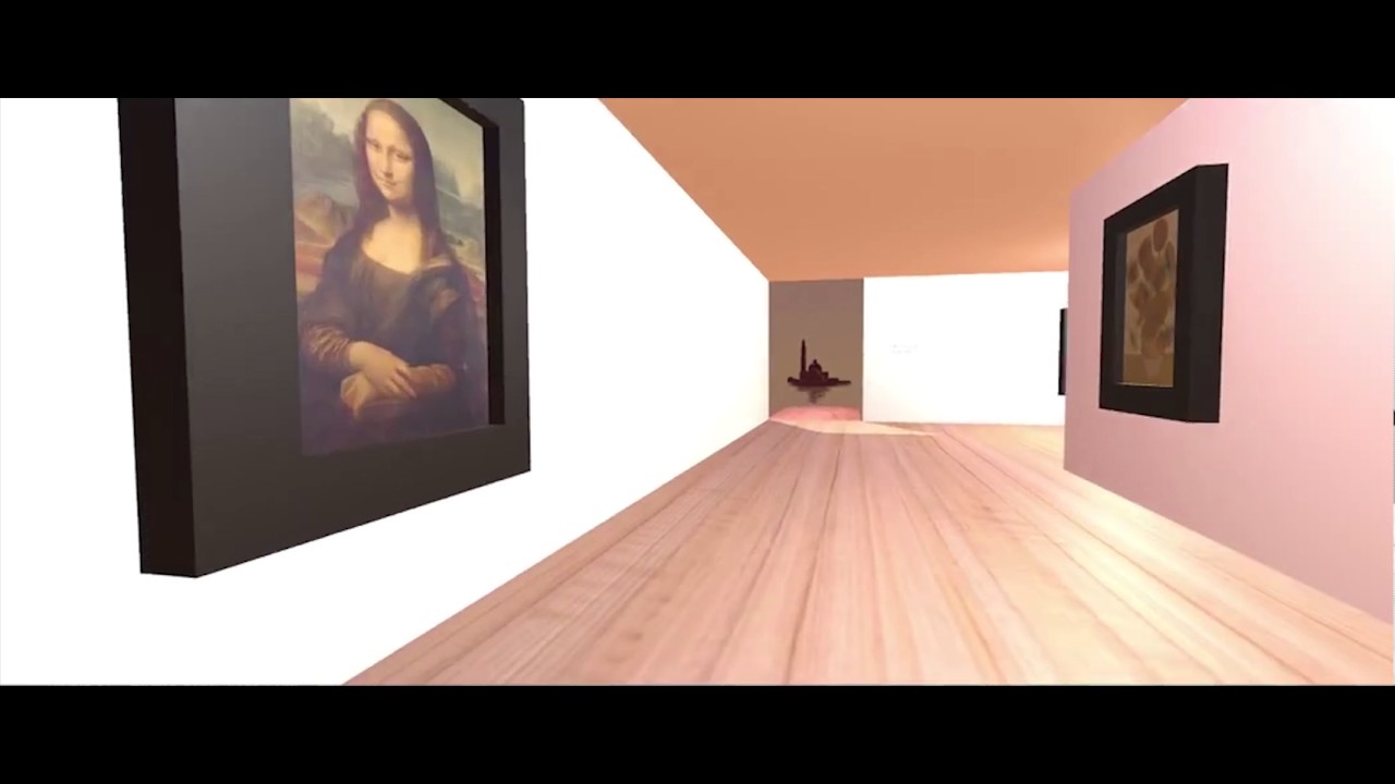 VR Art Exhibition walkthrough - YouTube