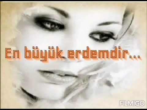 Susmak en büyük erdemdir