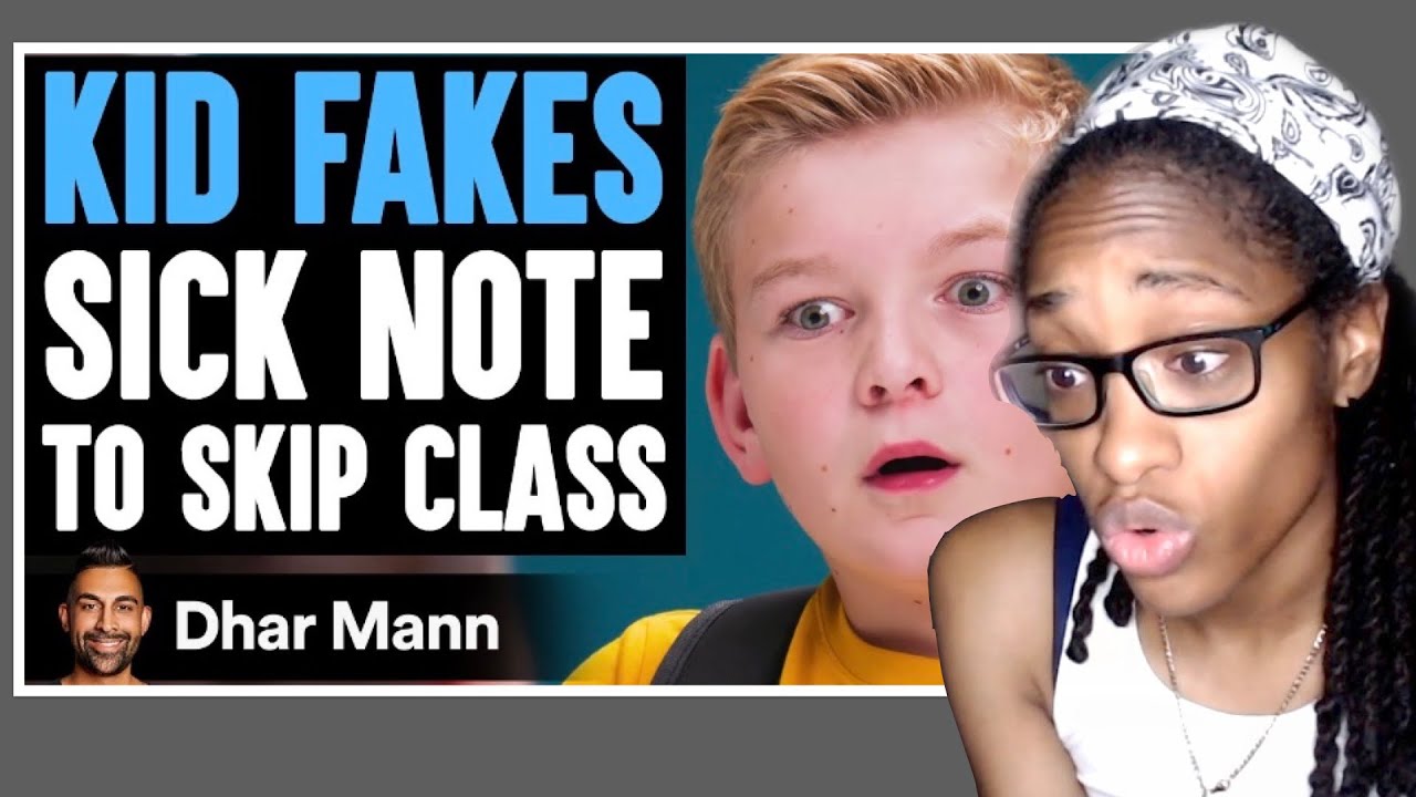 Kid FAKES SICK NOTE to Skip Class , He Instantly Regrets It | Dhar Mann ...