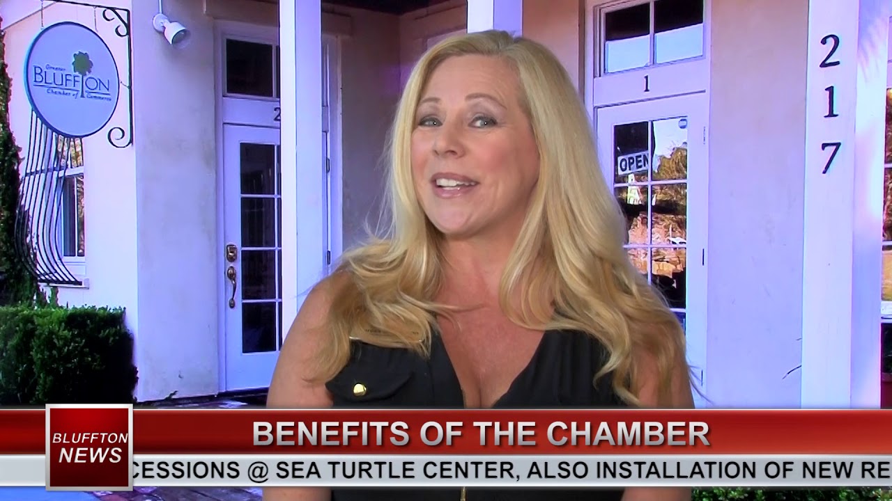 BLUFFTON NEWS | Theresa Jackson: Benefits of the Chamber | WHHITV - YouTube