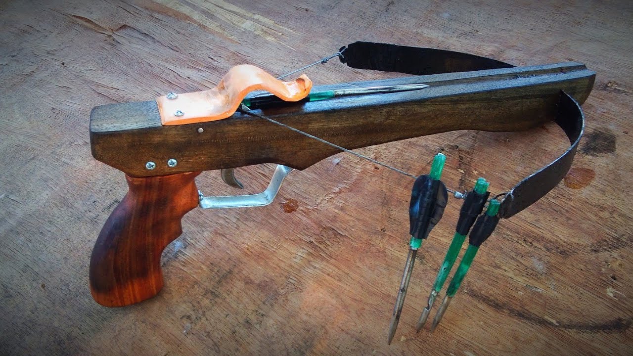 toys for the big boys #3: diy crossbow pistol, ,how to make a pistol ...