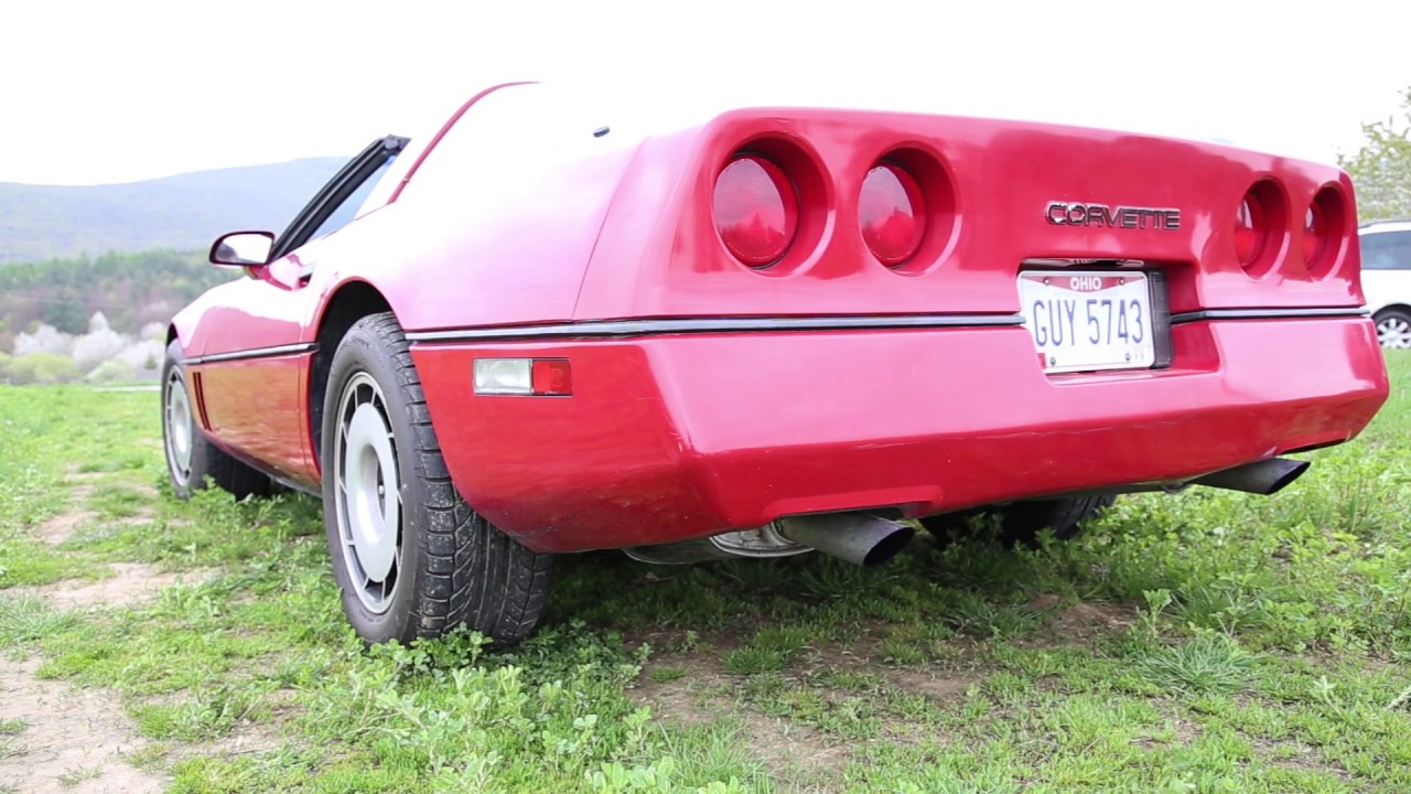 Chevrolet corvette 1984 5.7 V8 C4 Crossfire Injection - YouTube