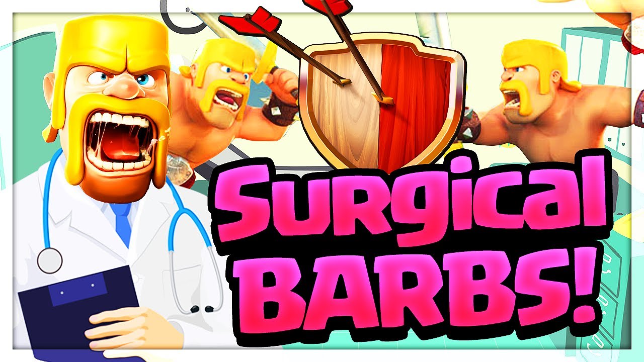 CALL A DOCTOR! Surgical Barbarian Strategy in Clash of Clans Builder ...
