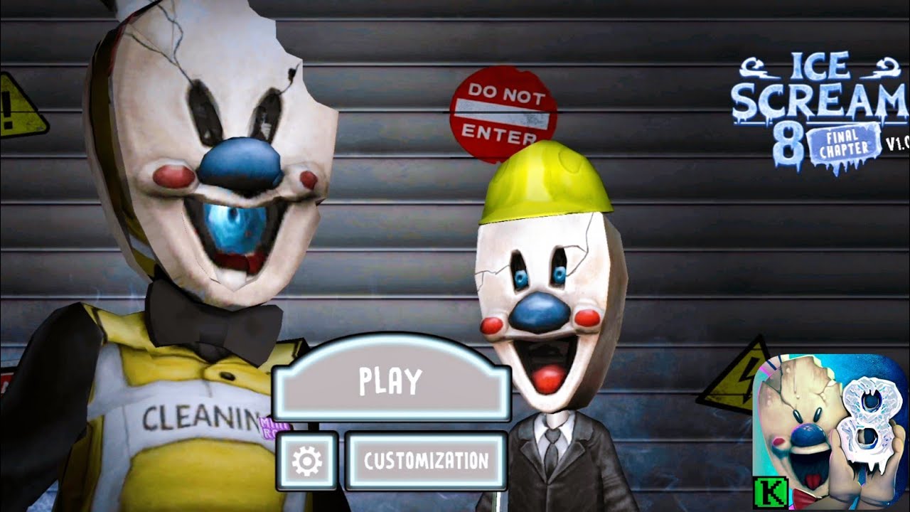 Ice Scream 8 Rod Is Cleaner Mini Rod Full Gameplay - YouTube