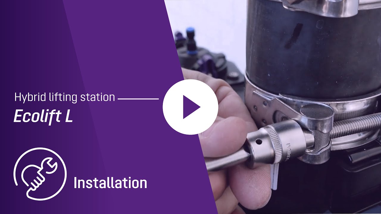 Installation video – Hybrid lifting station Ecolift L - YouTube