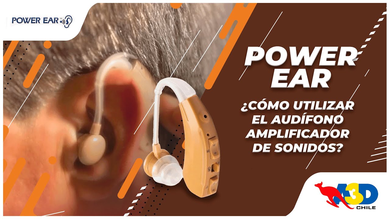 Cómo funciona el audífono amplificador de sonido Power Ear🔊👂| Tutorial ...