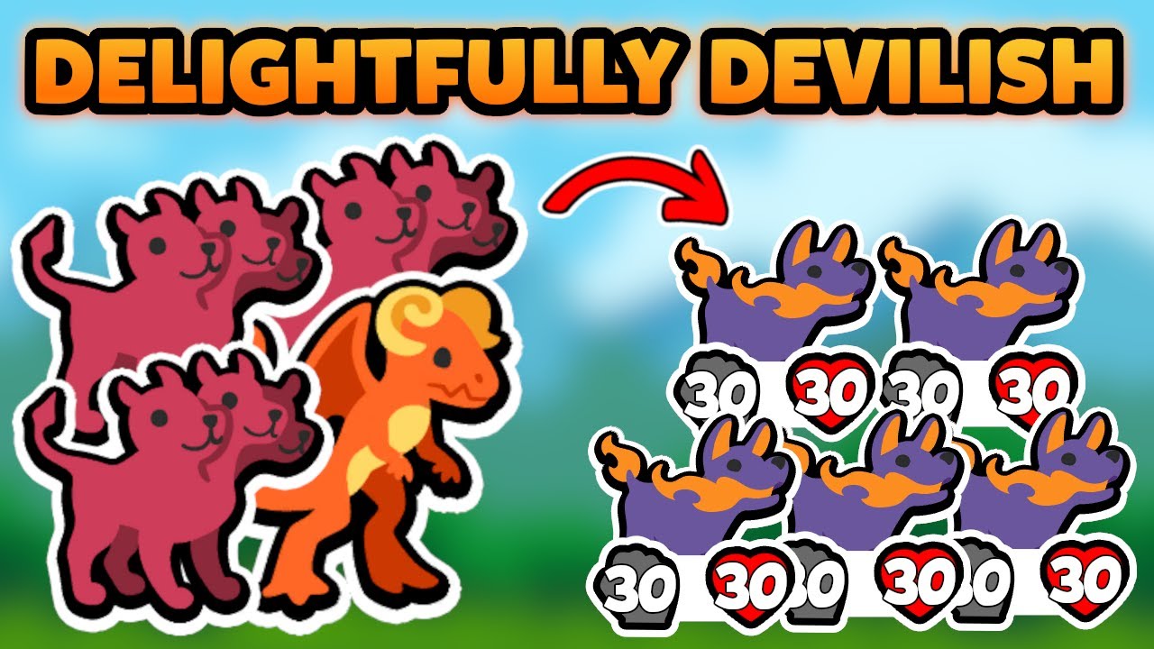 Jersey Devil is the BEST Summon Scaler in Super Auto Pets - YouTube