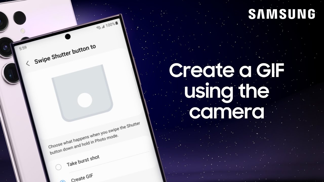Use the Camera app to create a GIF on your Galaxy phone | Samsung US ...