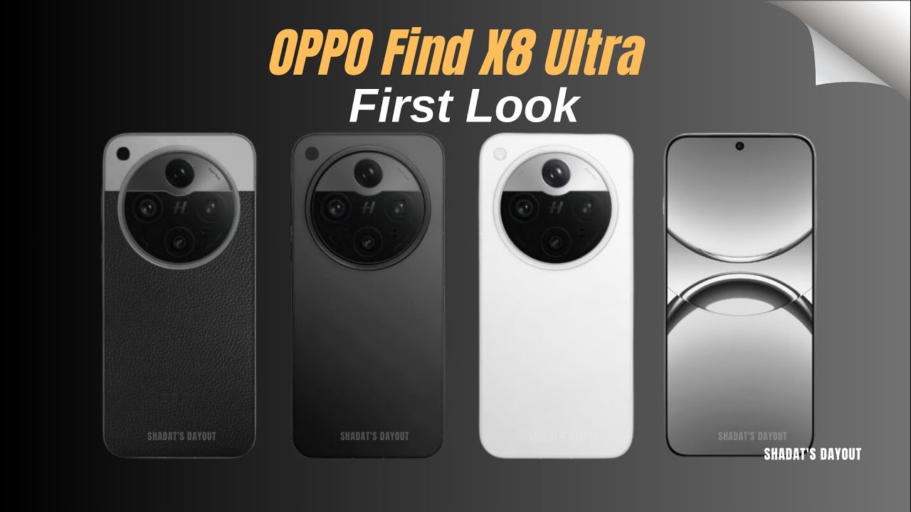 Oppo Find X8 Ultra First Look - IT's finally HERE - YouTube