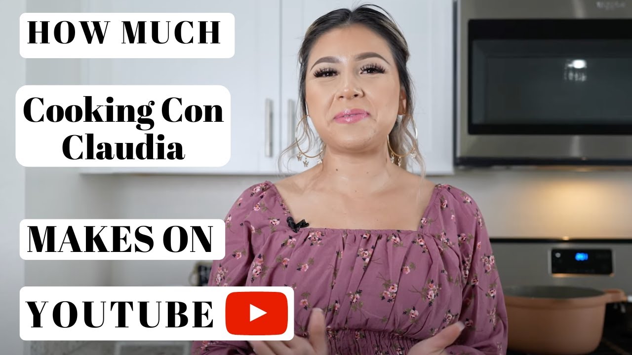 How much Cooking Con Claudia makes on Youtube - YouTube