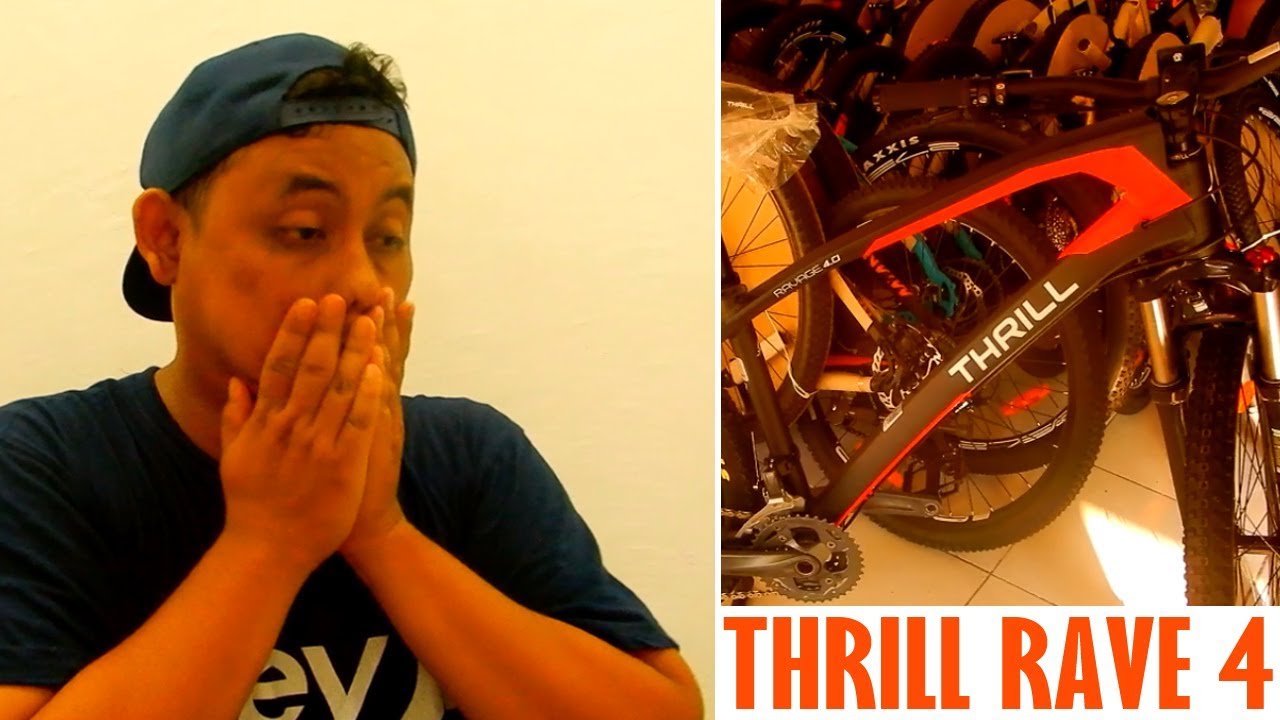 REVIEW SEPEDA THRILL RAVAGE 4,SEPEDA MTB KEREN - YouTube