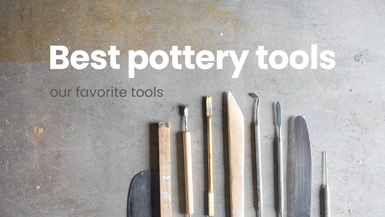 Best pottery tools for hand building: a visual guide - YouTube