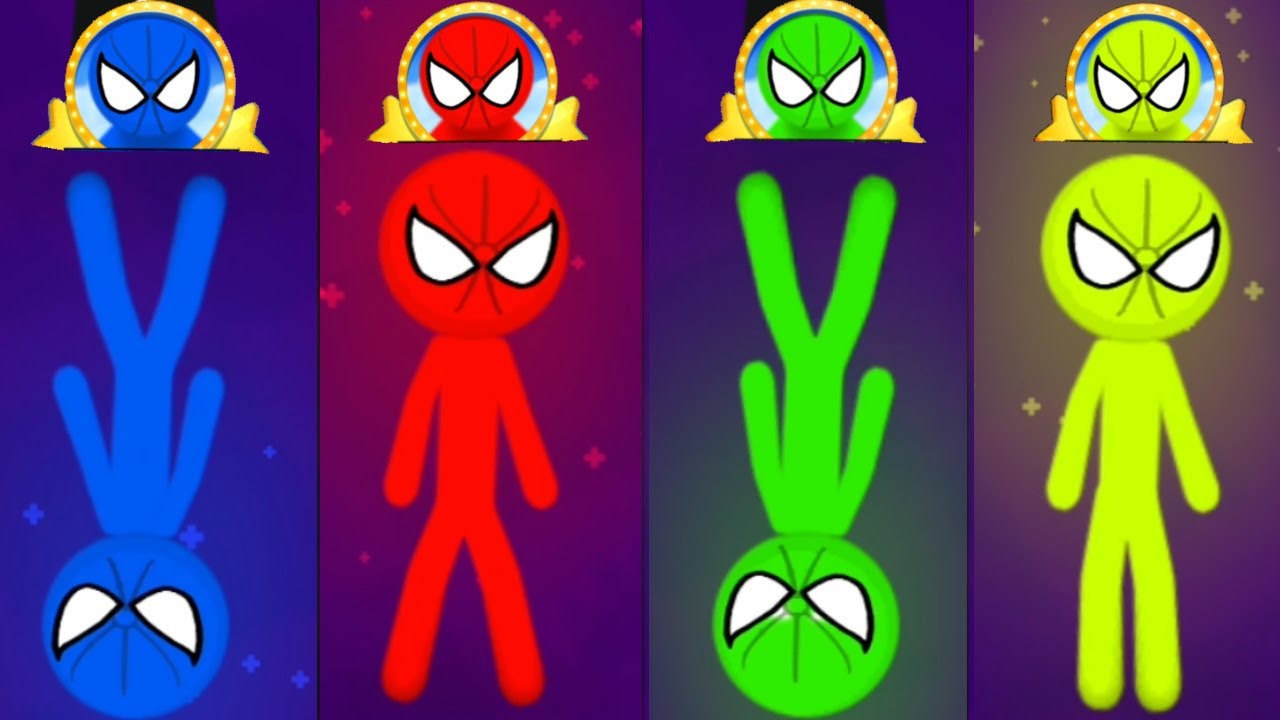 SPIDER-MAN stickman GAME - android GAMEPLAY walkthrough - STICKMAN ...
