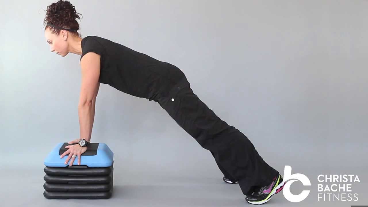10 Push up on bench - YouTube