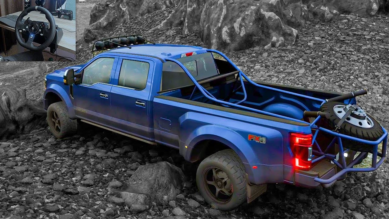 Ford Super Duty F450 | Forza Horizon 5 | Steering Wheel Gameplay - YouTube