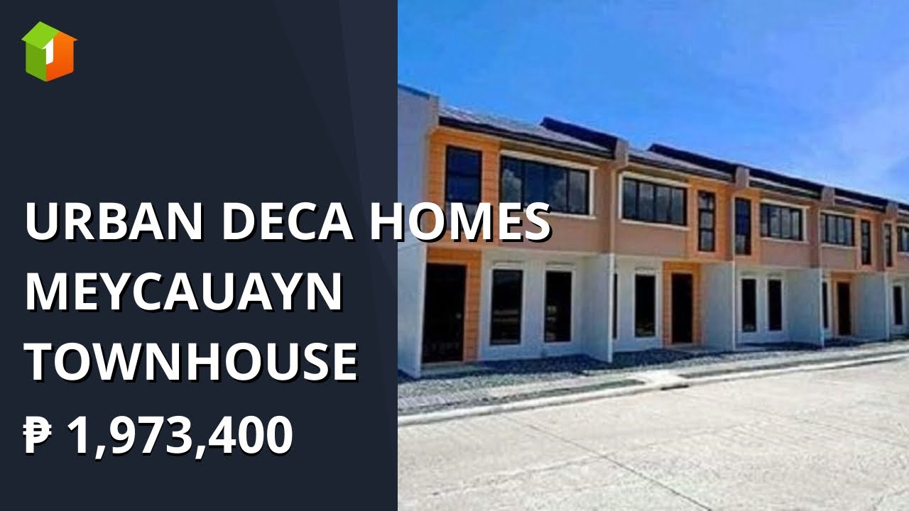 URBAN DECA HOMES MEYCAUAYN TOWNHOUSE - YouTube