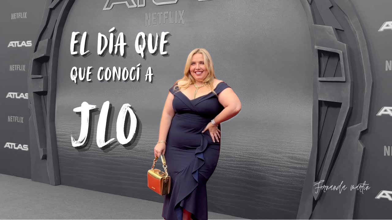 VIDEO VLOG: Me llevaron a CONOCER a JLO | Fernanda Martin Oficial - YouTube