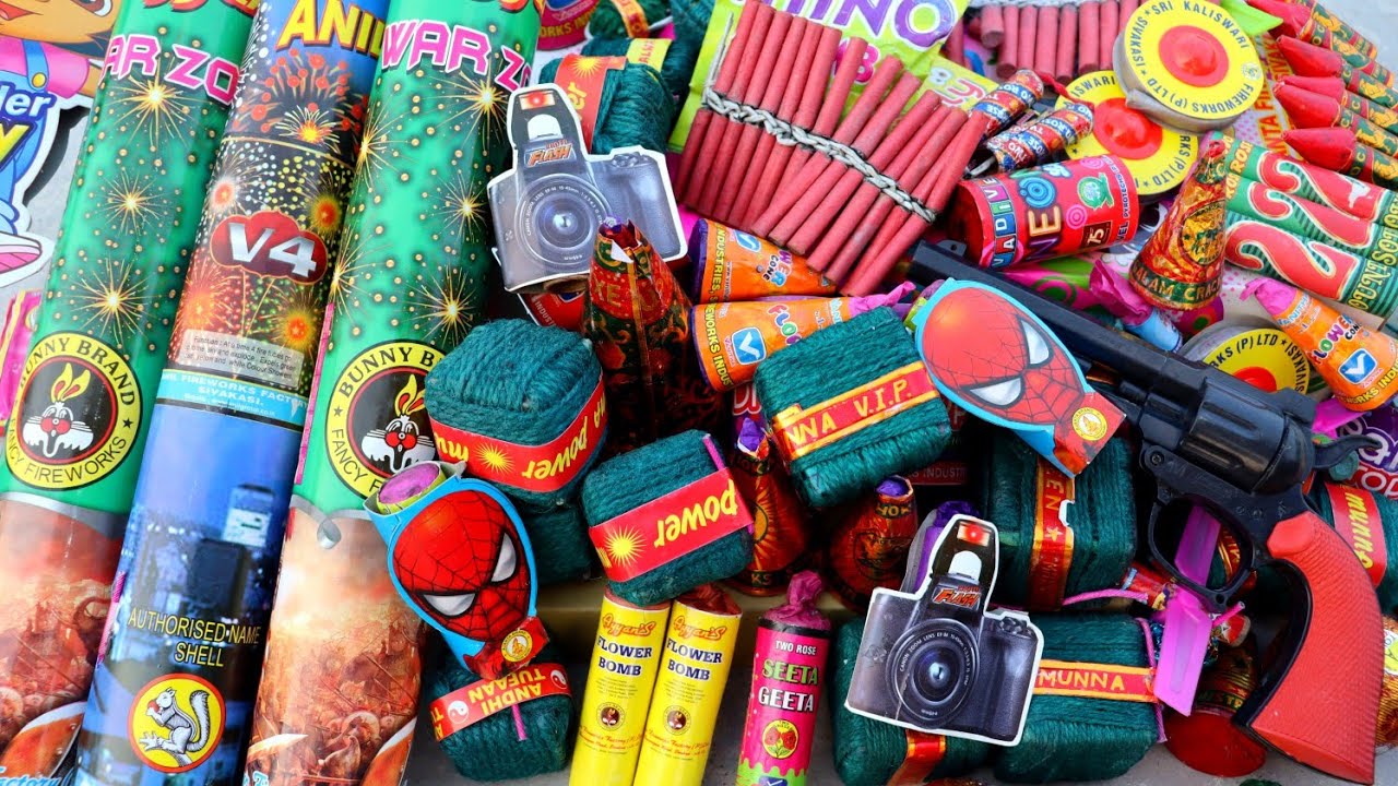 Different types Diwali Patake testing |Malinga fireworks testing Vlogs ...