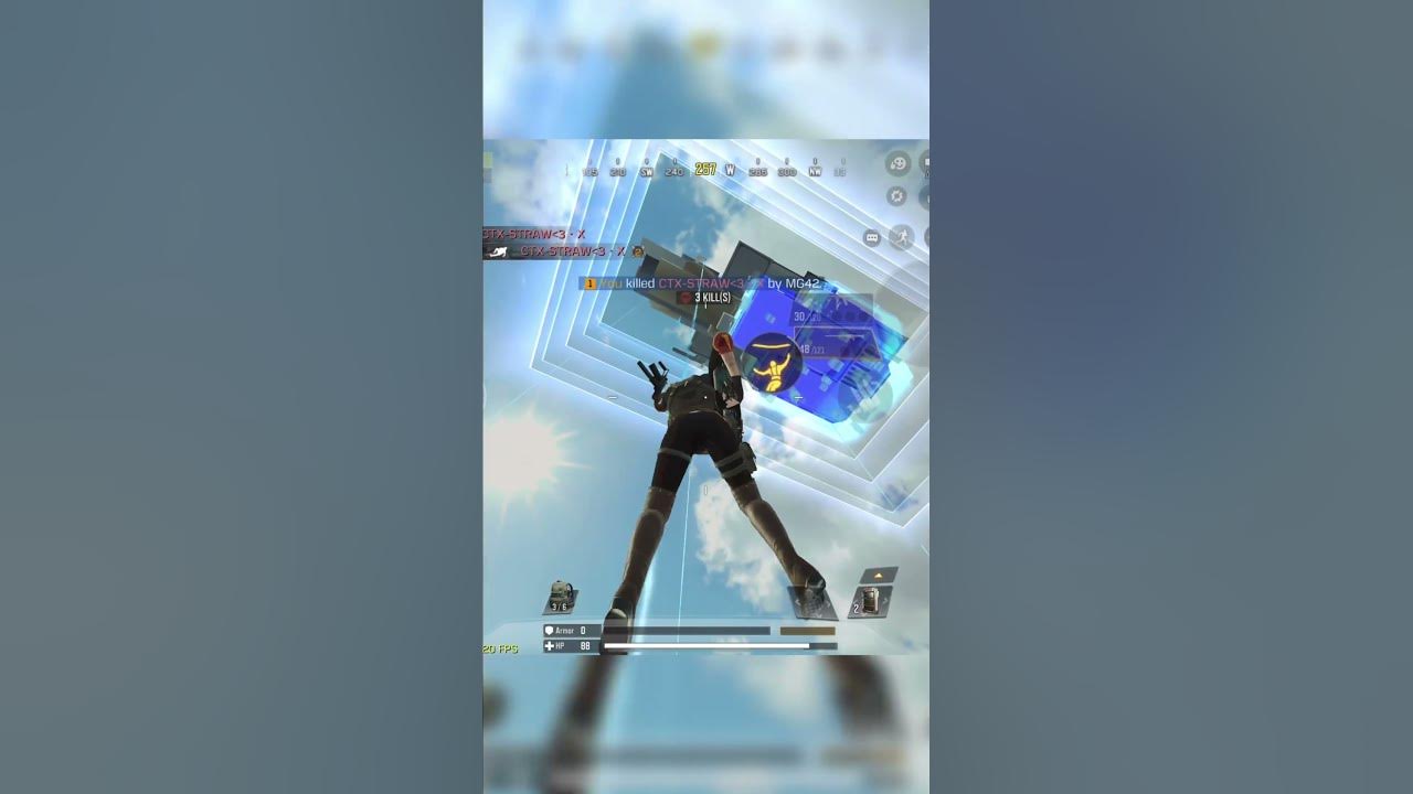 Clean 1V4 Against Sweats | CODM BR | #codm #shorts - YouTube