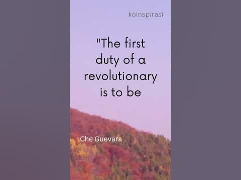 Che Guevara Word Inspiration #shorts #cheguevara #koinspirasi - YouTube