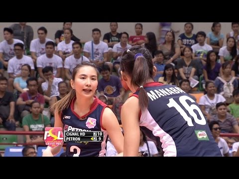 Cignal vs. Petron Set 5 | 2015 PSL Grand Prix - YouTube