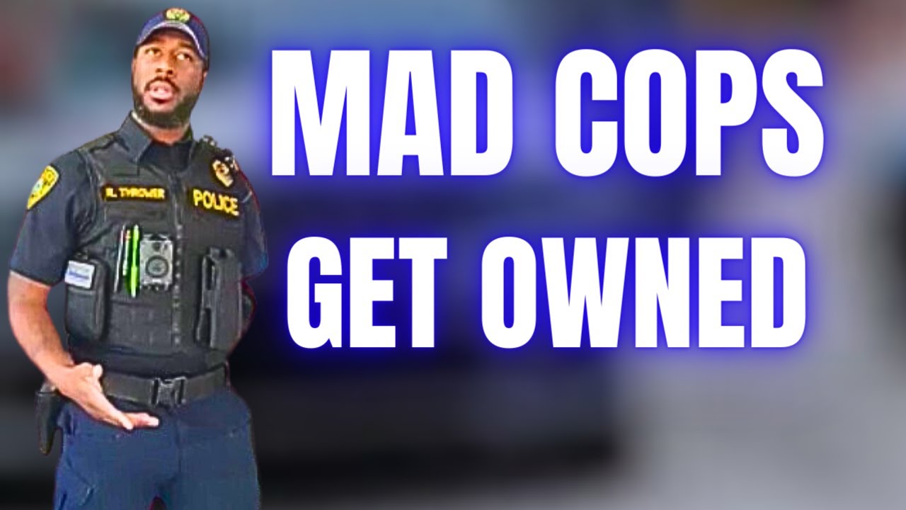 Mad Cops Try To FORCE SEARCH Man For Filming In Public - YouTube