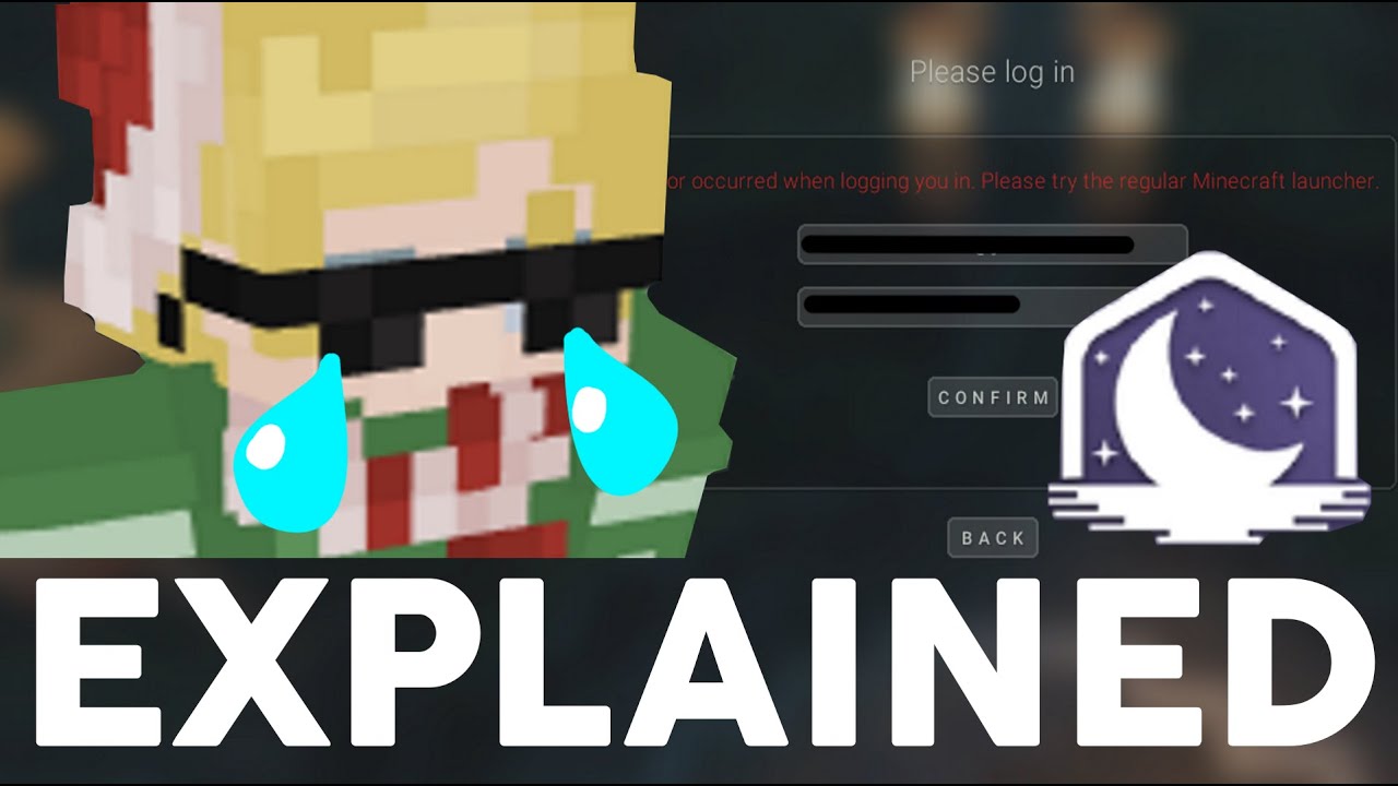 (FIXED) Lunar Client Microsoft Account Log In Problems EXPLAINED. - YouTube