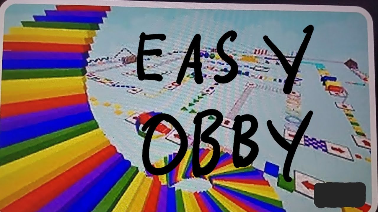 we are playing easy obby on roblox 🤩💖🥳 - YouTube