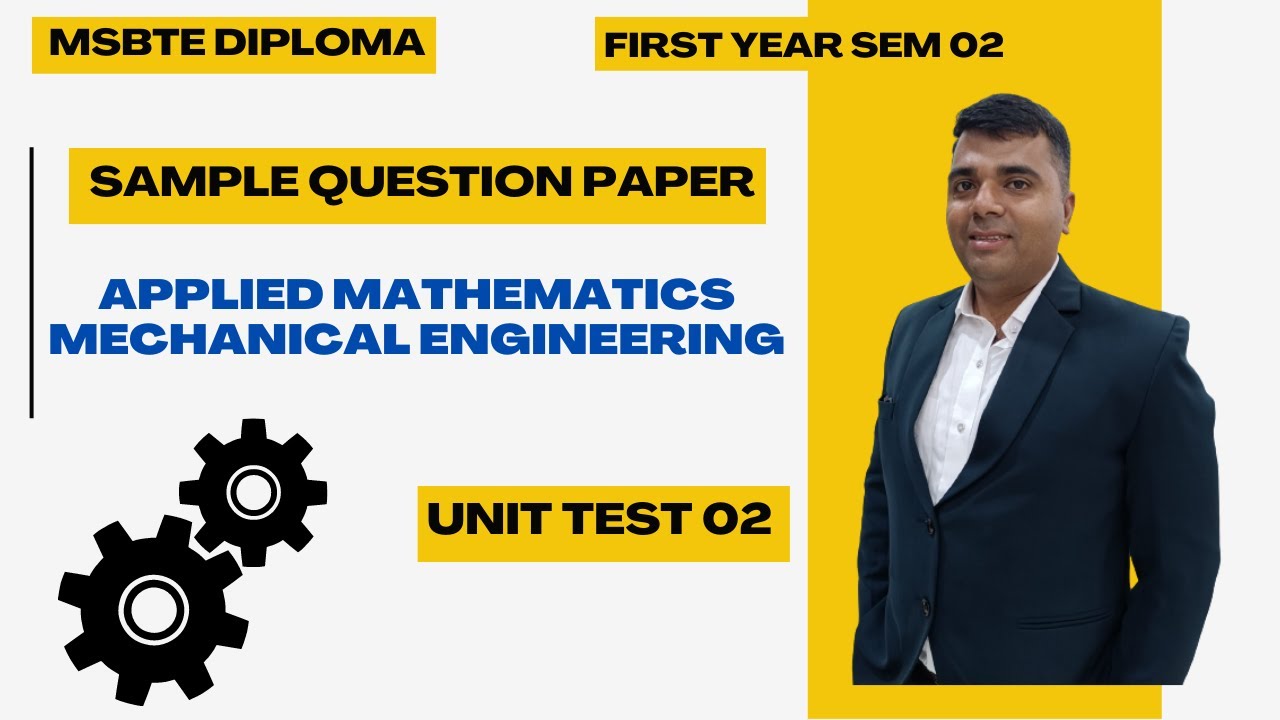 SAMPLE QUESTION PAPER MECHANICAL & CHEMICAL ENGINEERING/APPLIED ...