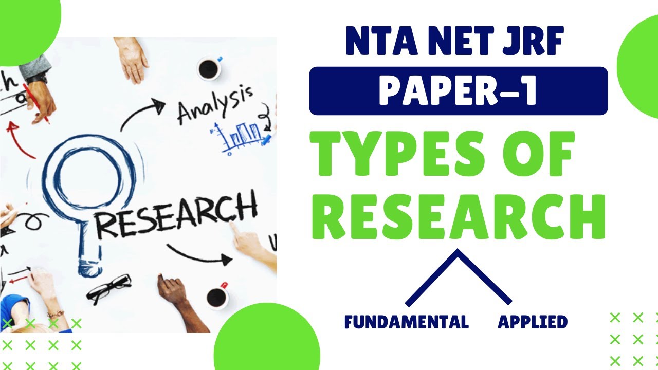 Types of Research - ugc net || Research aptitude ugc net - YouTube