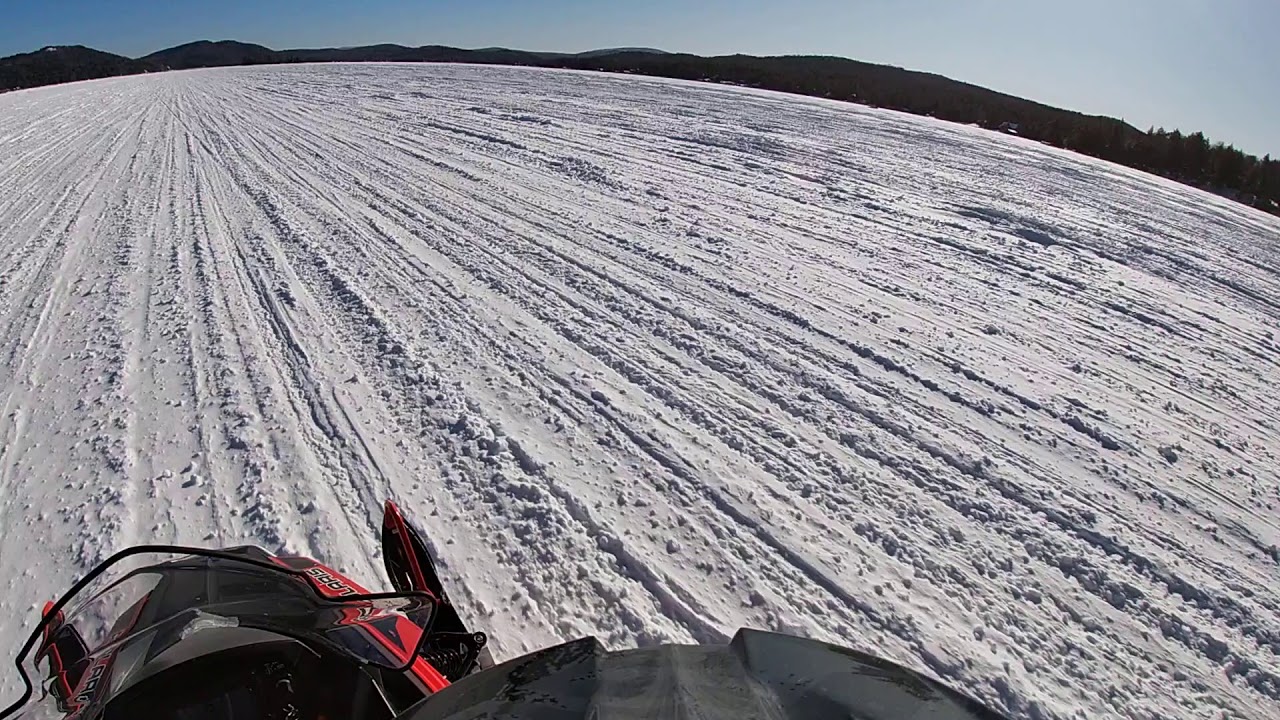 Top Speed Run Old Forge NY Snowmobiling 1/20/2020 - YouTube