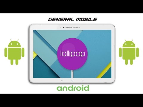 General Mobile E-tab 5 Lolipop 5.0.1 Kurulum Rehberi (Full Stable)
