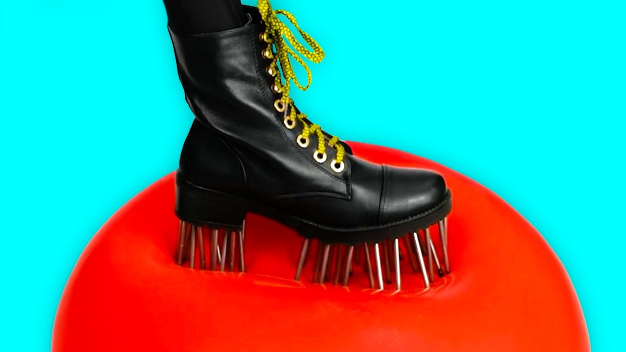 28 TRUCOS LOCOS DE ZAPATOS QUE DEBES PROBAR - YouTube