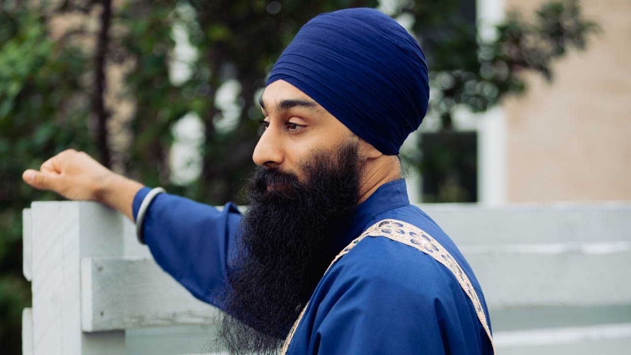 How I tied my wedding dastaar! - YouTube