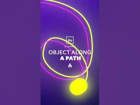 Object Along Path on After Effects Tutorial #aftereffectstutorial - YouTube
