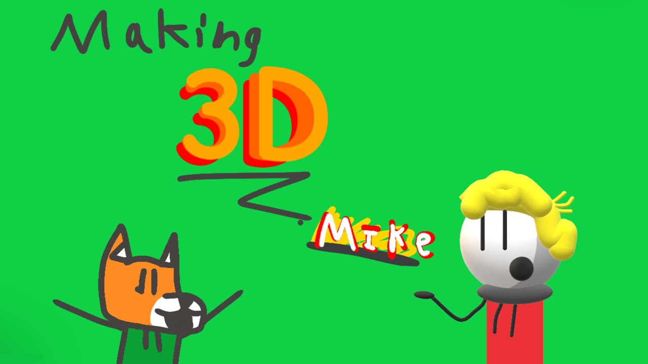 Making 3D Mike - YouTube