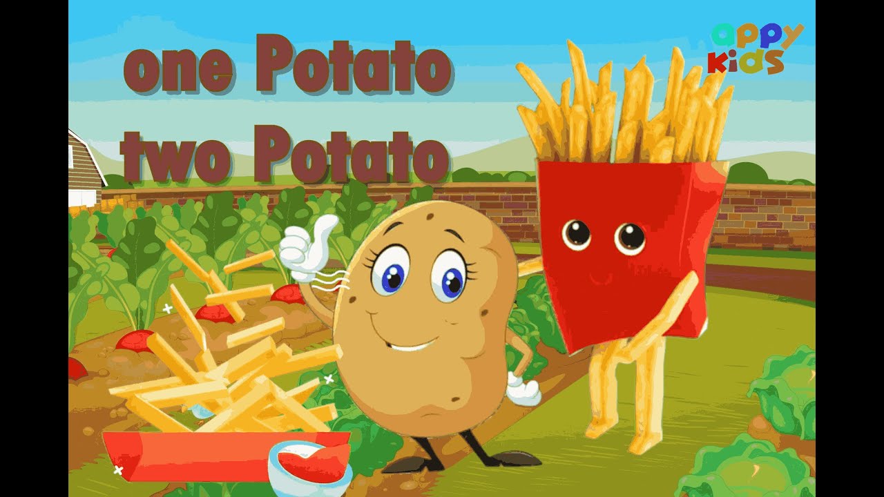 One Potato, Two Potatoes | Count Potatoes! | Happy Kids - YouTube