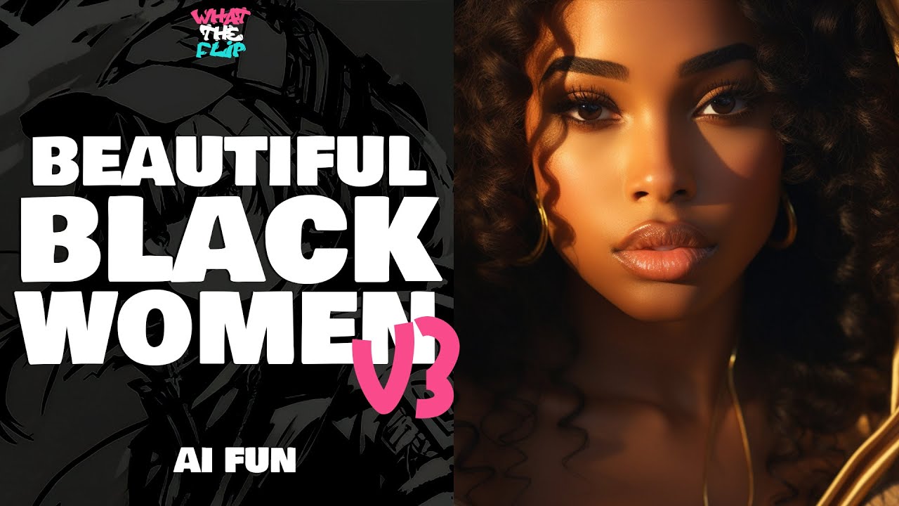 Beautiful Black Women (AI Art) v3 - Let me know your favourite. - YouTube