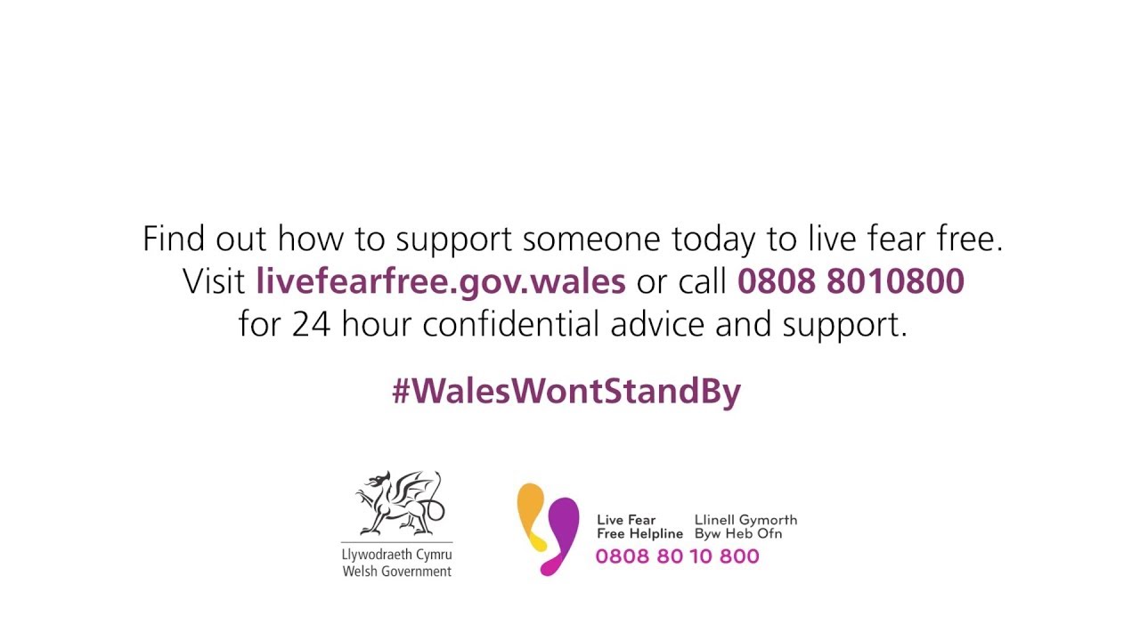 What happens when you phone the Live Fear Free helpline? - YouTube