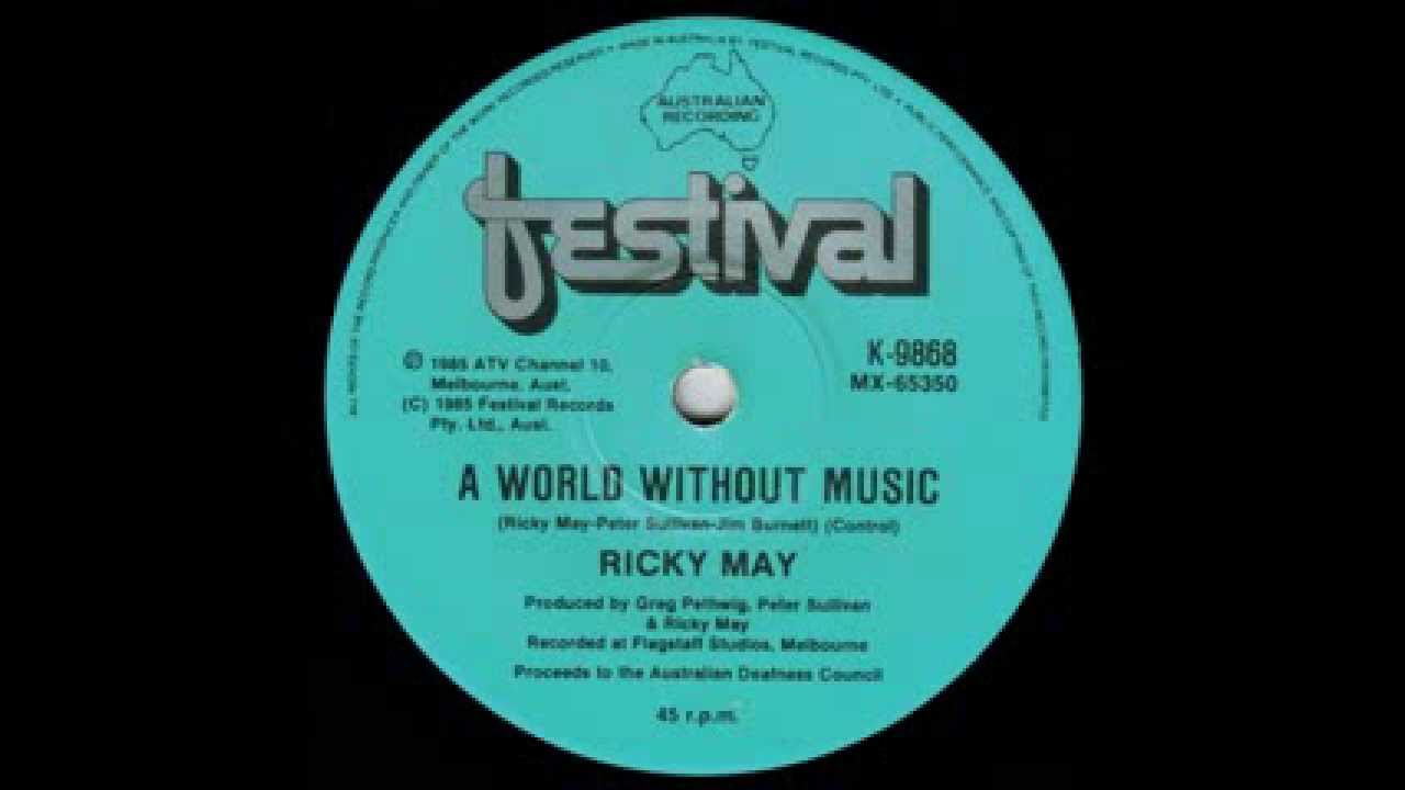 Ricky May - A World Without Music - YouTube