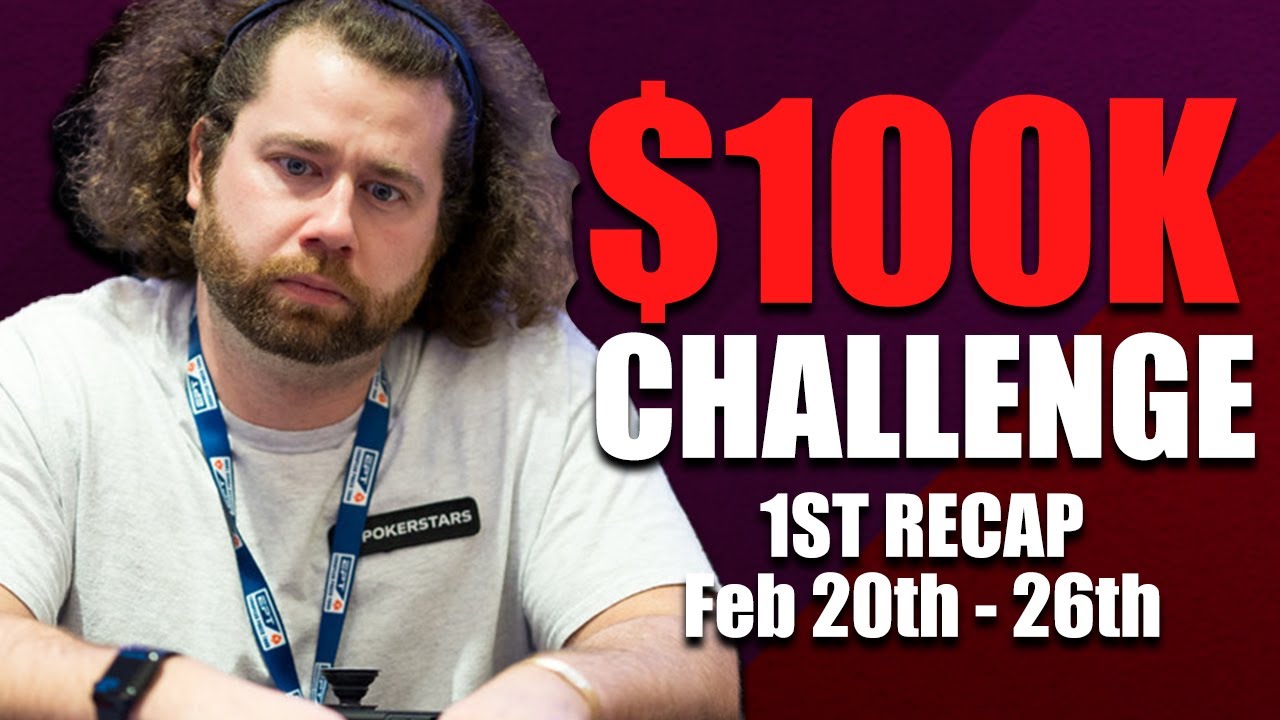 $100,000 POKER CHALLENGE - YouTube