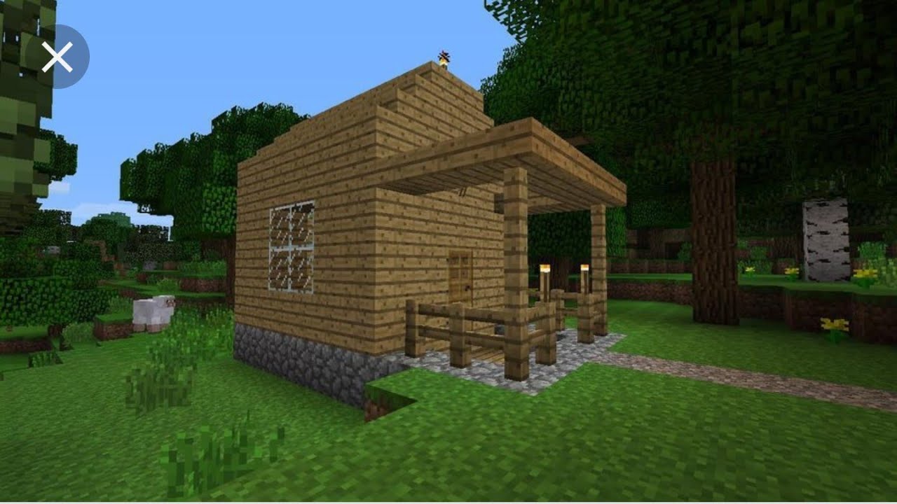 Mincraft half done the house - YouTube