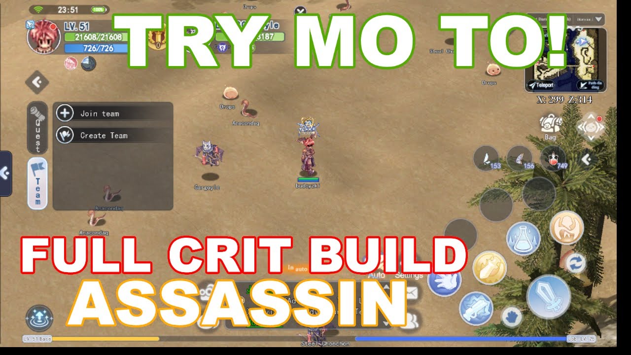 THE RAGNAROK | FULL CRITICAL BUILD ASSASSIN | ROAD TO 100K GR! - YouTube