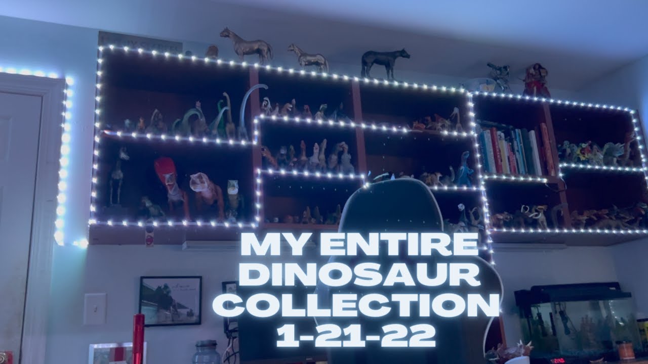 My Entire Dinosaur Collection (1-21-22) - YouTube