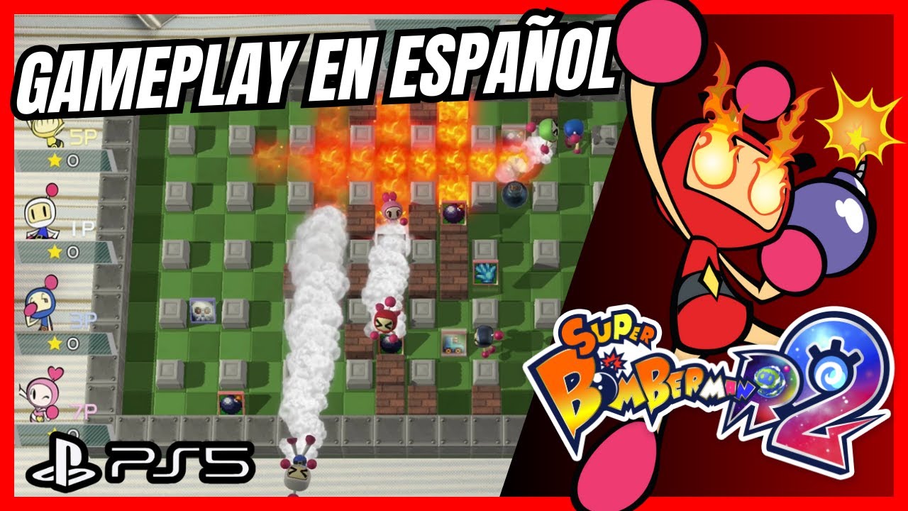 Super Bomberman R2 PS5 Gameplay en Español - YouTube