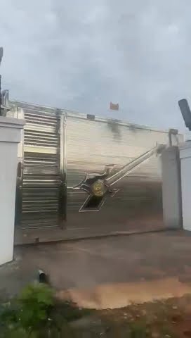 FOR SALE (semi brief)70ft by 180ft fence round with a security post ...