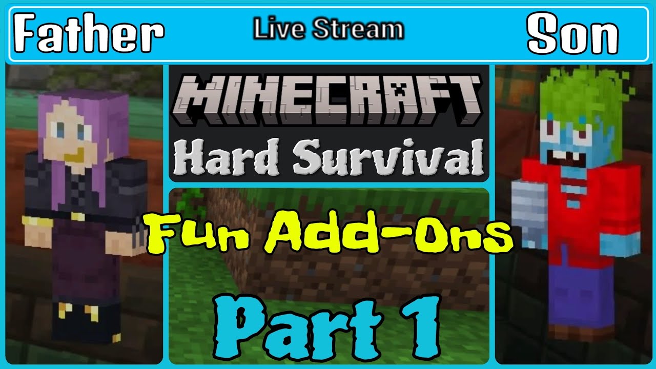 Father and 7-Year-Old Son Survival Challenge with Fun Add-Ons ...